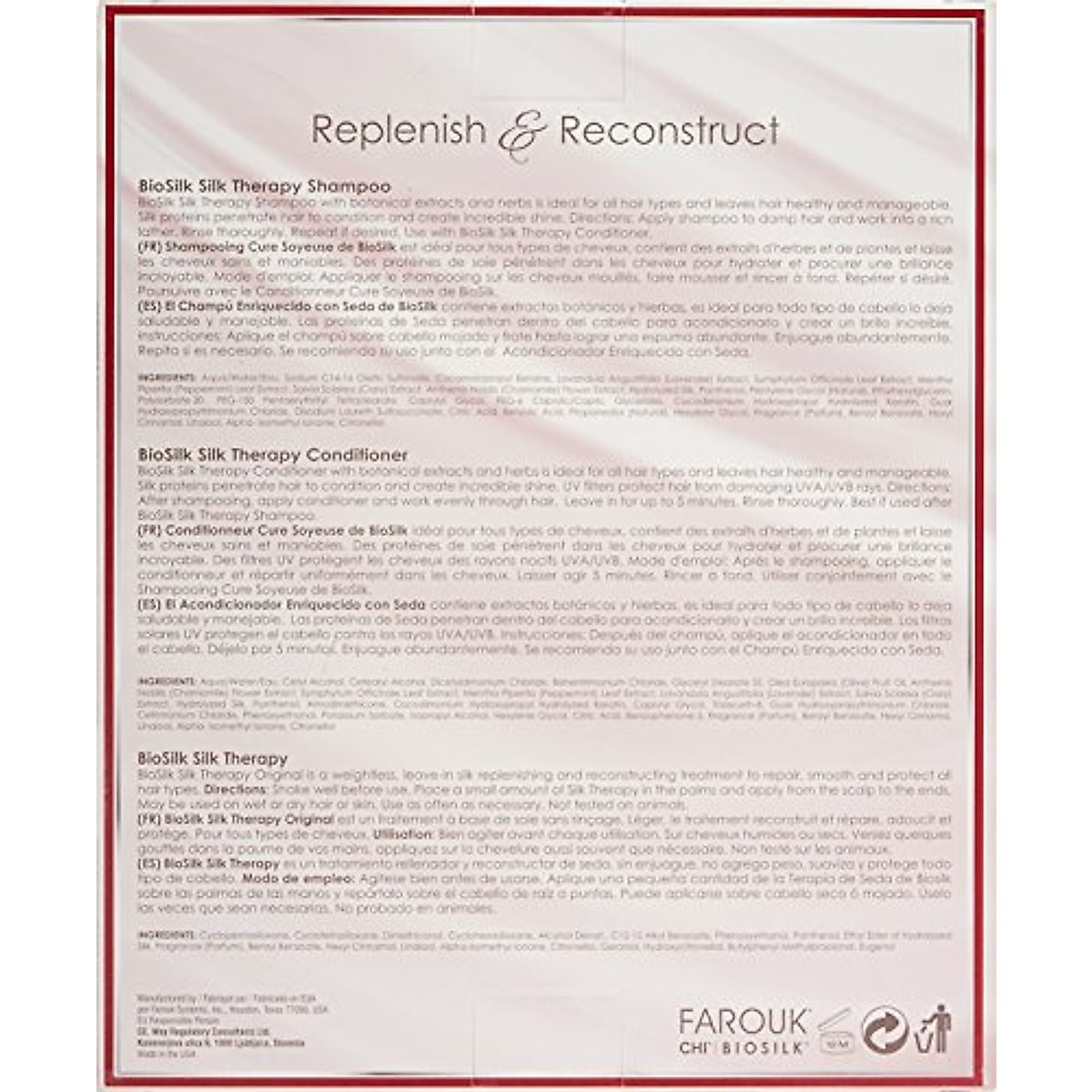 Biosilk Silk Therapy Trio Gift Set