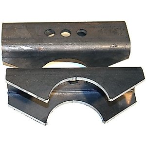 Barnes 4WD B4W25004BP - Anti-Wrap Leaf Spring Perch Pair, GM 14 Bolt & Dana 70