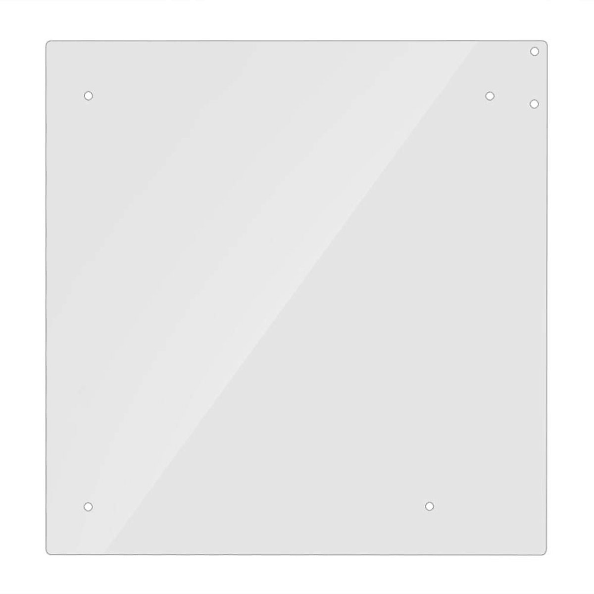 Acrylic Frame Open Transparent Fashion DIY Base Stand Suitable for ITX Motherboard,Overlock Computer Case Base Can accommodate high Performance PC