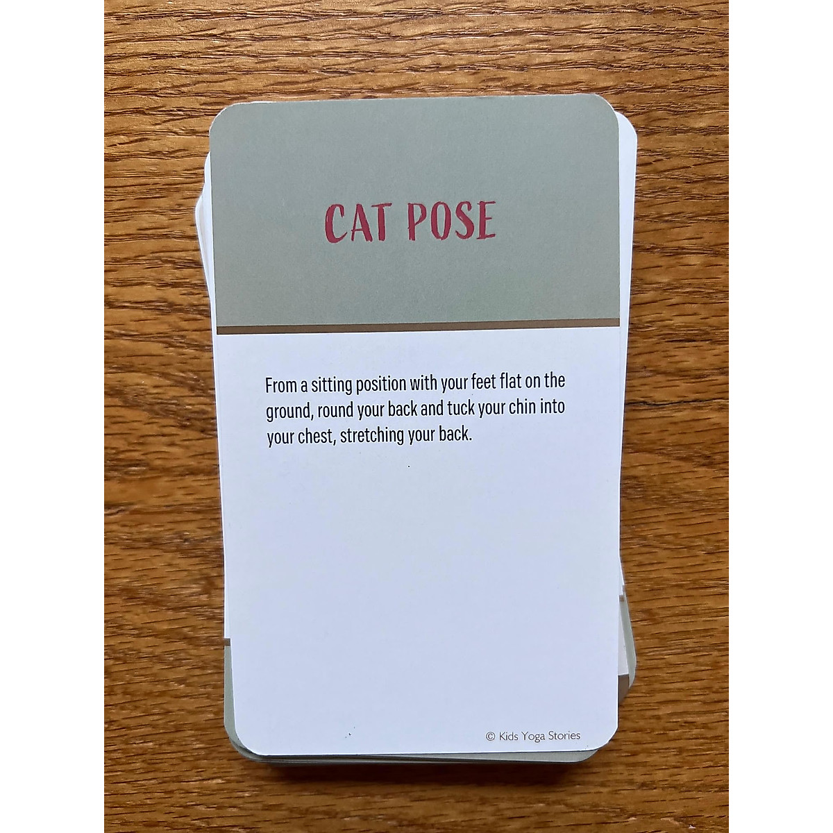 Kids Yoga Stories Chair Yoga Poses Cards for Kids: Short Movement Breaks for Calm and Focus in Classroom, Play Therapy or Calm Down Corner