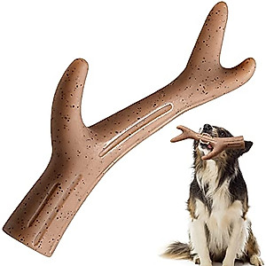 NOUGAT Dog Chew Toy- Dog Toys for Aggressive Chewer- Durable Dog Toys Puppy Teething Chew Toys for Large Size Dogs,Tough Dog Toys Keep Dogs Busy,Suit for Small and Medium Dog,Bacon Flavor (Stick)