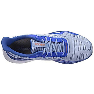 adidas Women's Nova X Running Shoe, Blue/White/Glow Blue, 6 M US