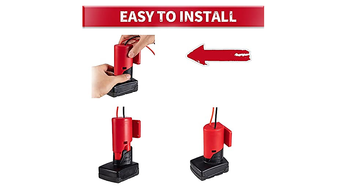 Milwaukee M12 Power Wheels Adapter w/ Fuse & Switch | DIY