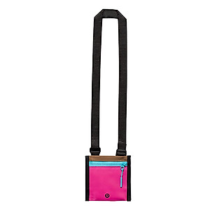 Lululemon Athletica Ever Ready Crossbody Wallet (Sonic Pink/Cacao/Black)