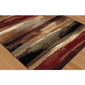 Universal Rugs Dakota Modern Contemporary Large 8x10 Area Rug for Living Room, Dining, Bedroom, Entryway, Kitchen, Hallway, Alfombras para Salas Modernas Grandes, 7 ft 10 in x 10 ft 3 in, Multi-color