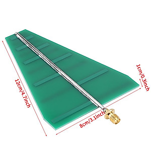 UWB Ultra Wide Band 1.35GHz-9.5GHz Log-Periodic Directional RF Antenna with N Female Connector