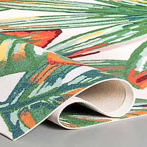 nuLOOM Contemporary Floral Lindsey Area Rug, 5' x 8', Multi