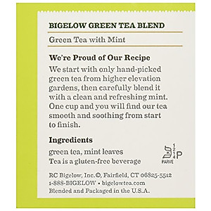 Bigelow Tea Green Tea with Mint, 20 ct