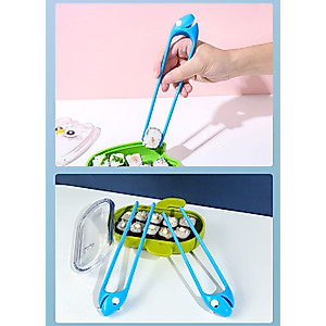 JOIE Shark Chopsticks, Blue, medium