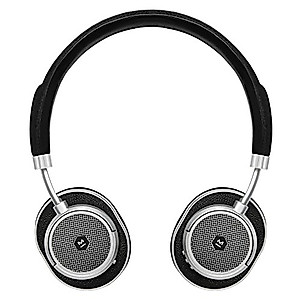 MASTER & DYNAMIC MW50+ Wireless Bluetooth Headphones - Premium Over-The-Ear Headphones - Noise Isolating - Studio & Recording Quality Headphones