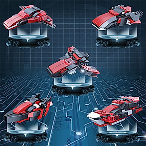 AUYYOSK Dinosaur Building Toys,782 Pieces STEM Dinosaur Building Block Set,11-in-1 Construction Toys Dinosaur Building Kit for Kids Birthday Gift Ages 6 7 8 9 10 11 12 Yr Old (Dinosaur)