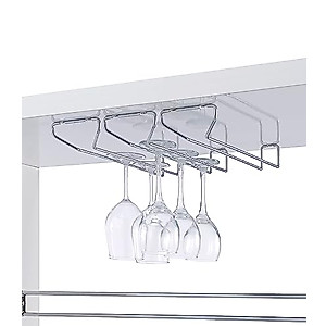 Coaster Home Furnishings Prescott Rectangular 2-Shelf Bar Unit Glossy White