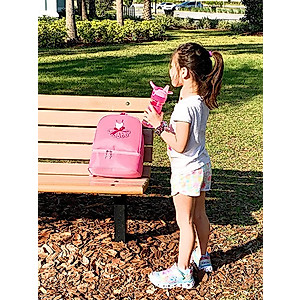 Ballet dance backpack for little girls ballerina tutu pink bag with free hair net for dance Toddler dance bag gymnastics Latin dance yoga tap dance jazz separate compartment for shoes