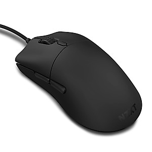 NZXT Lift 1 Symm, Lightweight Symmetrical Wired USB Gaming Mouse, Lightweight 67g Design, 1K Polling Rate, Omron Mechanical Switches, 16K DPI Optical Sensor, Black