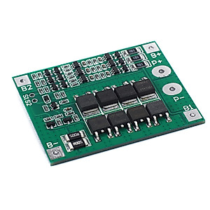 Songhe 3S 11.1V 12V 25A 18650 Li-ion Lithium Battery PCB Protection Board Module with Balanced Protection 3pcs