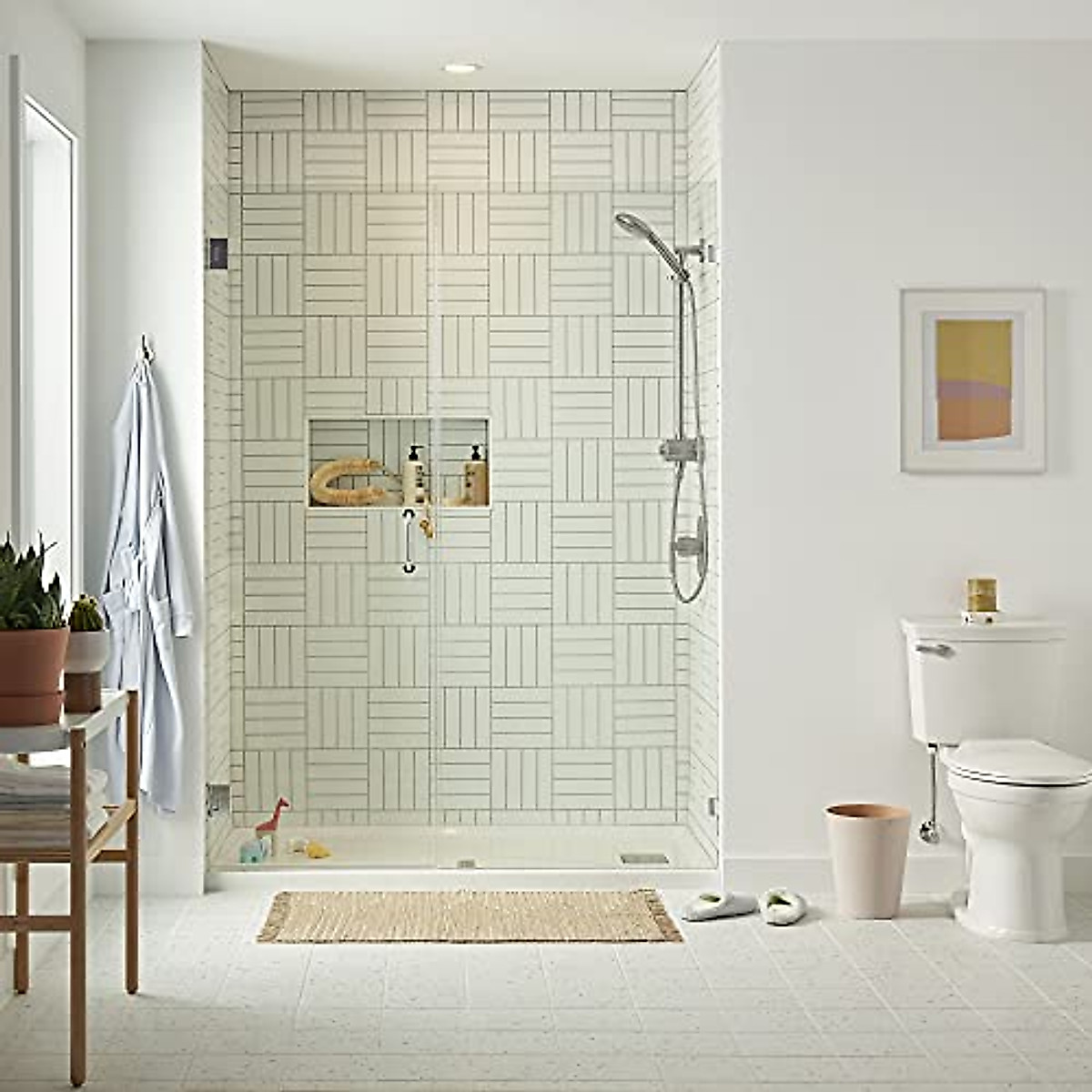 American Standard 9238759.295 Spectra Filtered Hand Shower Rail System in Brushed Nickel