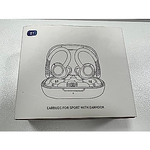 taobosec Bluetooth Headphones, Bluetooth Earbuds, HiFi Stereo Sound, Bluetooth 5.1, IPX7 Waterproof, 50 Hours Playtime with Charging Case, Suitable for Work, Games