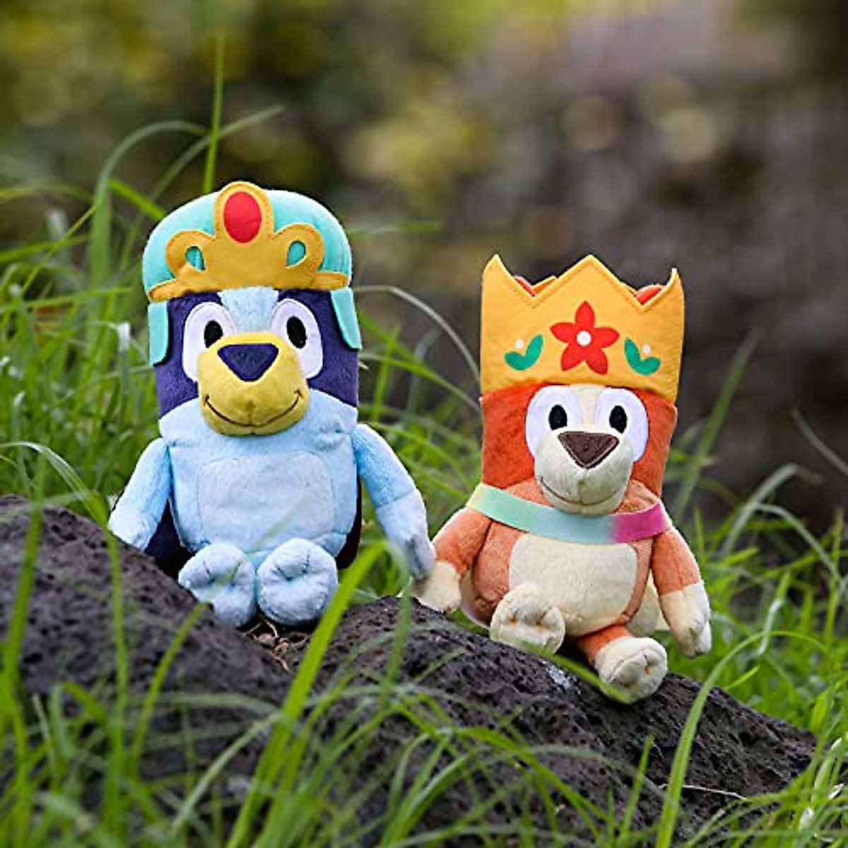 Bluey Friends - Royal Bluey & Bingo Plush Bundle Pack