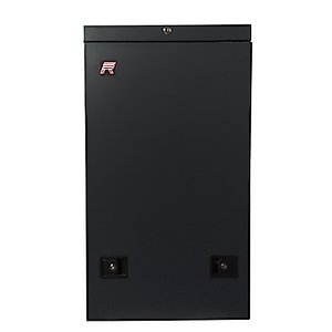 6U Wall Mount Rack Network Cabinet Enclosure - Vertical Server Equipment, Durable Mini Design, Efficient Cooling, Secure Lock, Easy Installation, Steel Construction