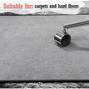 Heavy Duty Office Chair Mat for Carpet and Hardwood Floor Bohemian Desk Chair Mat Rug 36'' x 48'' Jacquard Woven Surface Floor mats for Office Home