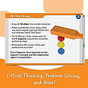Learning Resources STEM Explorers -Ages 5+,39 Pieces, Magnet Movers, Critical Thinking Skills, STEM Certified Toys, Magnets Kids,Magnet Set,Back to School Gifts,Teacher Supplies