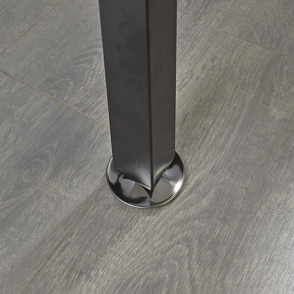 X Rocker Panther XL Left Corner Gaming Desk with Free Large Mousepad Included, Ultra Wide Left-Hand Corner Computer Table, Grey Carbon Fibre Effect and Cable Management