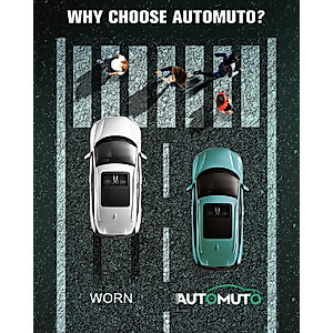 Shocks for Ford,AUTOMUTO Shocks Absorbers Kit 2x Rear Shock Sets Fits 2011 2012 2013 2014 2015 2016 for Ford Fiesta,2011 2012 2013 2014 for Mazda 2 Auto Shocks 348018