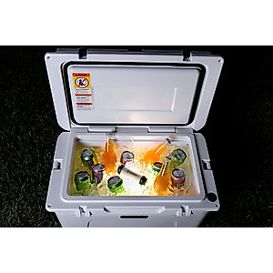 StarBright Rechargeable Universal Cooler LED Light - 5.35x1.61x5.35 inches - Compatible with YETI, RTIC, ORCA, Igloo, Coleman, and More - USB-Chargeable Battery, No Mounting or Installation Required