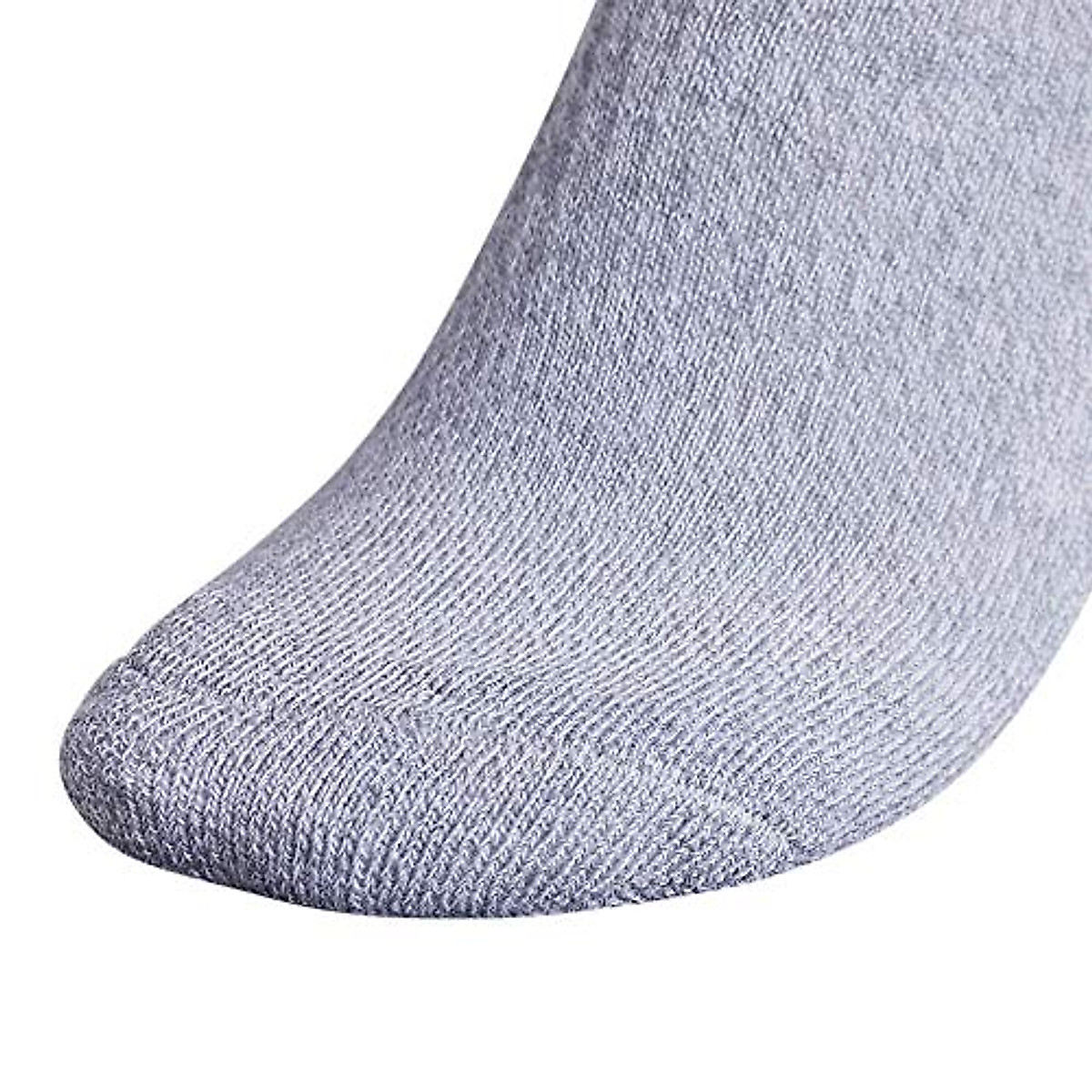 adidas Women's Athletic 6-Pack Show Socks for Secure Fit, Cushioned Comfort, Low Profile, Grey/Bliss Pop/Clear Mint, M