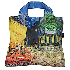 Envirosax Van Gogh Pouch Reusable Bag Polyester Shopping Grocery Bags Set of 5 Foldable Water Resistant