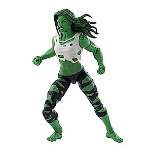 Marvel Hasbro Legends Series Avengers 6-inch Scale She-Hulk Figure and 3 Accessories for Kids Age 4 and Up