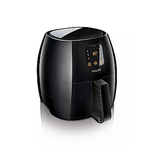 Philips Starfish Technology Avance XL Digital Airfryer, Black, 2.65lb/ 3.5qt, HD9240/94