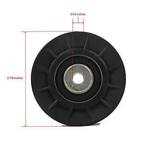 The ROP Shop | V-Idler Pulley for John Deere Sabre Lawn Tractor 1338G 1438GS 1438HS 15.538GS,