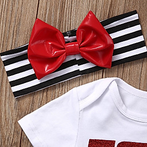 ABEE Baby Girls ESPN and Chill with My Daddy Bodysuit and Socks Outfit with Headband