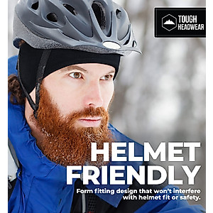 Tough Headwear Fleece Ear Warmer Headband For Women & Men, Winter Headband, Running Ear Muffs, Ear Covers for Cold Weather