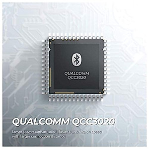 SoundPEATS Dual Dynamic Drivers Wireless Earbuds, Bluetooth 5.0 Headphones with Dual Crossovers, APTX Audio CVC Noise Cancellation Built in Mic, in-Ear Earphones with Charging Case, 27 Hours Playtime