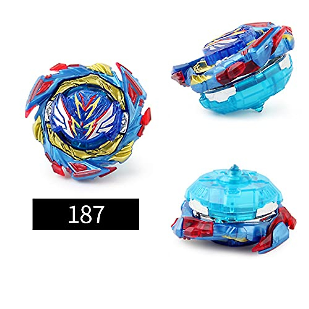 Bey Battling Top Blade Battle Set, B-187 Savior Valkyrie Spinning Top Set with Launchers, Toy Gift for Boys Kids Children Ages 6+