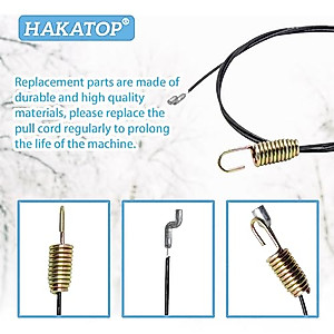 HAKATOP 946-04230b Snow Blower/Thrower Auger Drive Clutch Cable Fits MTD Cub Cadet 746-04230 746-04230A 946-04230 946-04230A