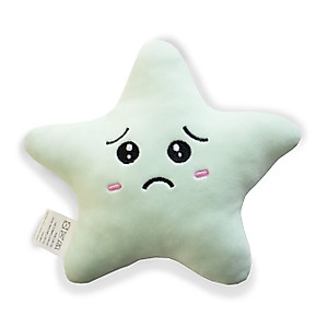 KINREX Star 2 Sides Plush Stuffed Toy - Kid Stuffed Star Toy - Measures 6" – 15.2 cm.