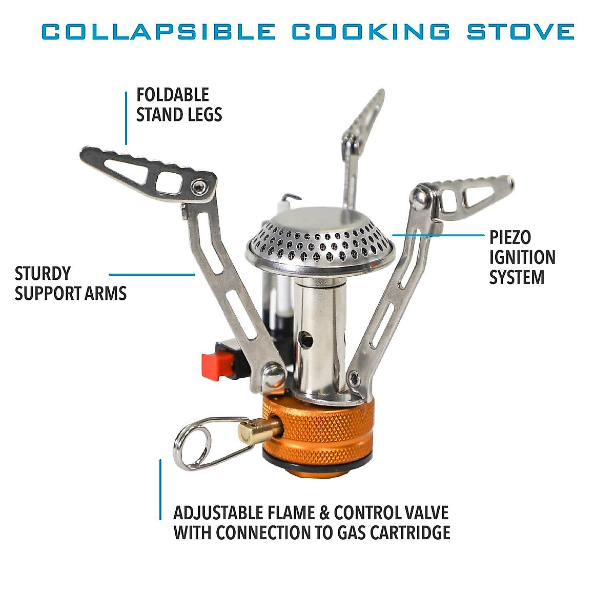 Clutch Outdoors Collapsible Cooking Stove