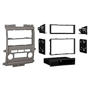 Metra 99-7428G Double DIN/ISO DIN Installation Dash Kit for 2009 Nissan Frontier LE/SE (Gray)
