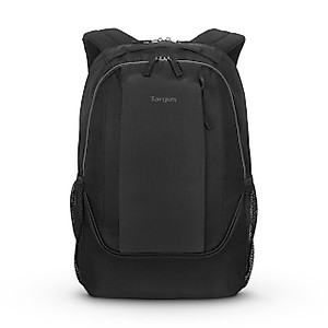 Targus Ascend Professional Business Laptop Backpack, Sleek and Durable Travel Commuter Bag, Improve Back Support with Padded Shoulder Straps and Back Panel, Fits up to 16-Inch Laptop, Black (TSB710US)