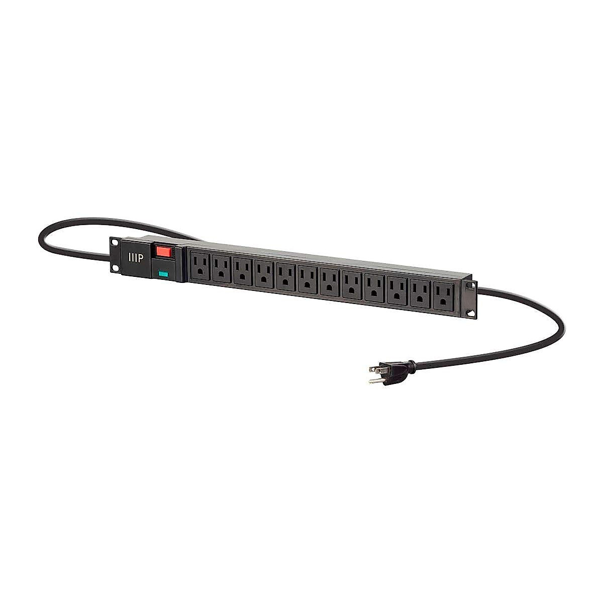 Monoprice 140001 Power Distribution Unit, Black