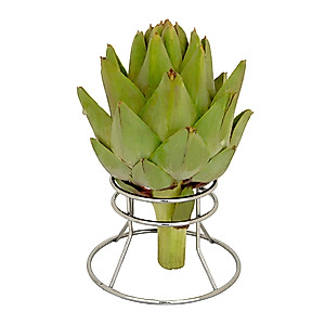 Supreme Housewares Artichoke Steamer Stainless Steel Wire Artichoke Holder, 1-Pack, One Size, Sliver Artichoke Holder Rack
