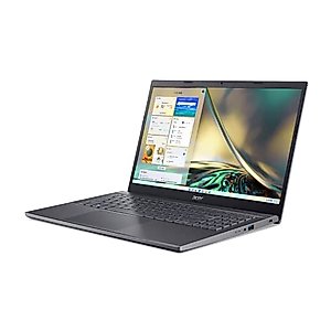 Acer Aspire 5 A515-57-53T2 Slim Laptop | 15.6" Full HD IPS Display | 12th Gen Intel Core i5-1235U | 8GB DDR4 | 512GB NVMe SSD | 802.11ax Wi-Fi 6 | Thunderbolt 4 | Backlit Keyboard | Windows 11 Home