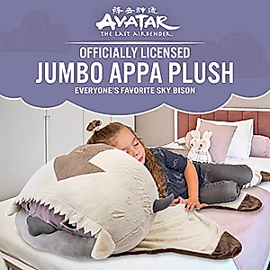 Avatar: The Last Airbender, Appa Fleece Blanket and Plush Bear Rug, Super Soft Lightweight, 100% Polyester
