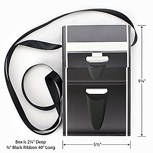 Tricorder Favor Box Star Trek Costume Accessory - The Original Series, Perfect for Sci-Fi Birthday, Cosplay Fans - Licensed, with Mr. Spock's Vulcan Salute