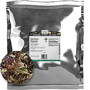 Frontier Co-op Organic Whole Red Clover Blossoms 1lb