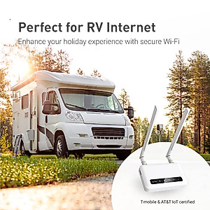 GL-X750V2 (Spitz) T-mobile/AT&T IoT Device Certified, 4G LTE VPN Router without BLE module, AC750 Dual-Band Wi-Fi, RV & Offshore Internet, OpenWrt, IoT Gateway, MicroSD Cardslot, North America only