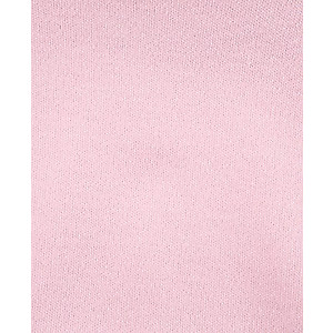 Little Me Baby Girls' 3 Piece Bib and Burp Set, Rose, White Floral, One Size